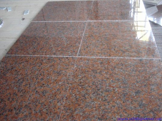 Hottest and Cheapest Polished Maple Red Granite Slabs and Tiles on sales