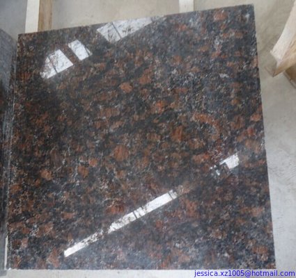 Chinese factory hot sale construction material granite slab of Tan brown