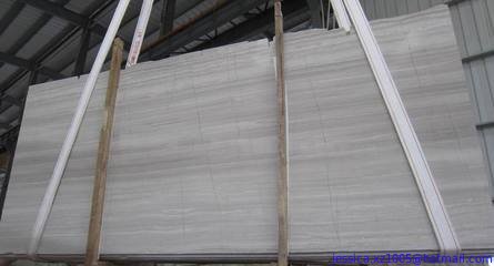 Popular White Wooden Marble,Cheapest Timber White Marble Slab OR Tile On Promotion