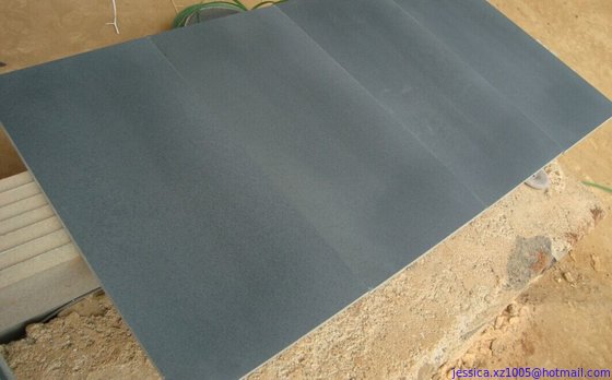 Honed/Polished Lava Black Stone,Hainan Black Basalt Tile/Small slab/Paving