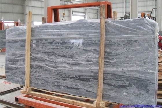 New Product Sea Wave Grey Marble Hottest Selling Honed Sea Wave Marble Floor Tiles