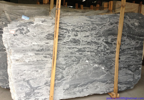 New Product Sea Wave Grey Marble Hottest Selling Honed Sea Wave Marble Floor Tiles