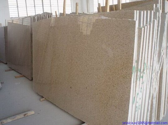 China Rustic Yellow Granite G682 Counter top and Vanity top G682 Yellow Rusty Granite Countertops