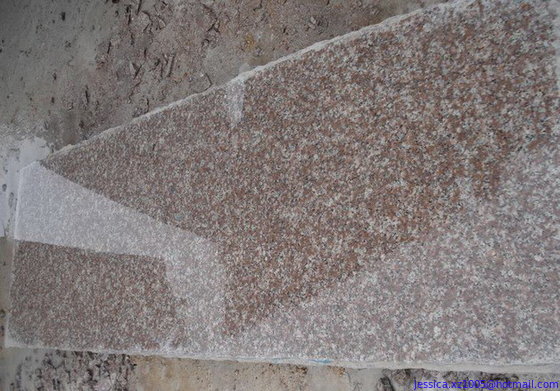 Hottest China Granite Tiles / Granite Flooring (G687) Peach red Polished Granite On Sales