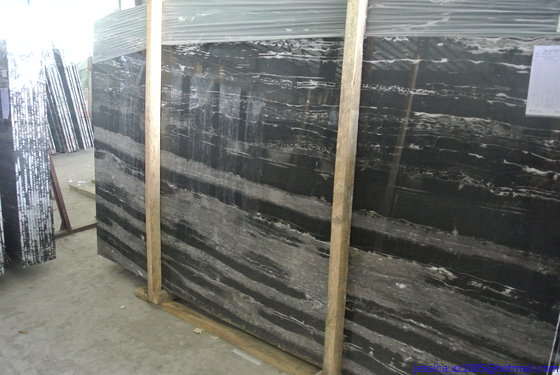 Popular Polished Black Marble,Silver Dragon marble Tile & table,counter tops & vanity tops