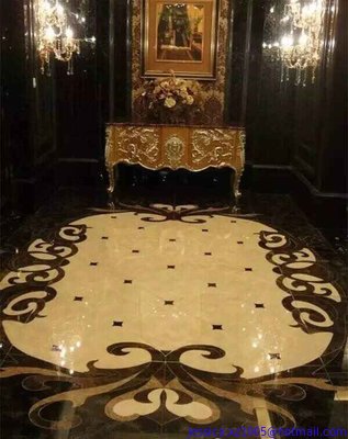 Water jet marble Designs,round marble water jet Floor Medallions,Waterjet Patterns Flooring Tiles