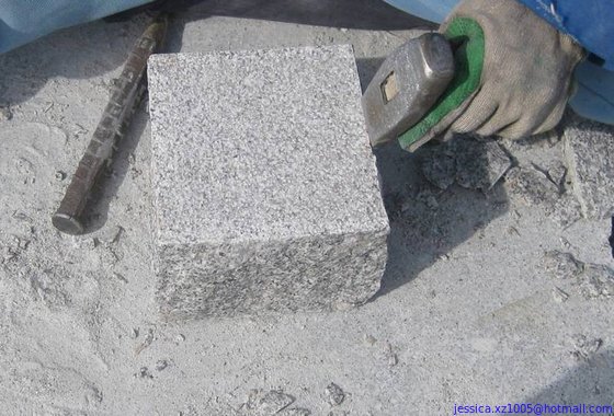 G341 Granite Tile,Paving,Cube & Kerbstone,Granite Paving,Mesh Tile,Grey Granite Tile&Kerbs
