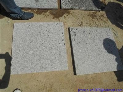 G341 Granite Bushhammered Finished Paving,Taocun Grey Granite,Granite Tile,Grey Kerb & Cube