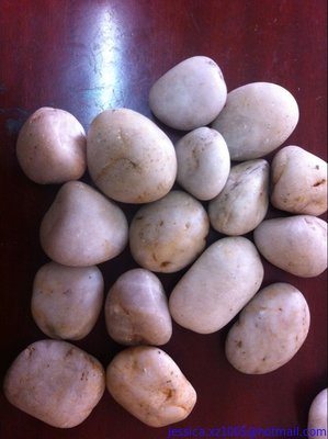 Popular&Hot Sales Natural Pebble Stone,White Pebble,Black Pebble,High Polished Pebble Stone