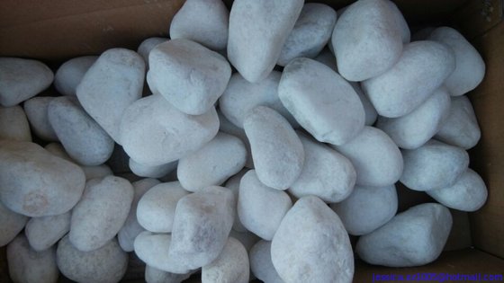 Hot Products Snow White Pebble Stone,Tumbled White Pebble & Natural Pebble Stone