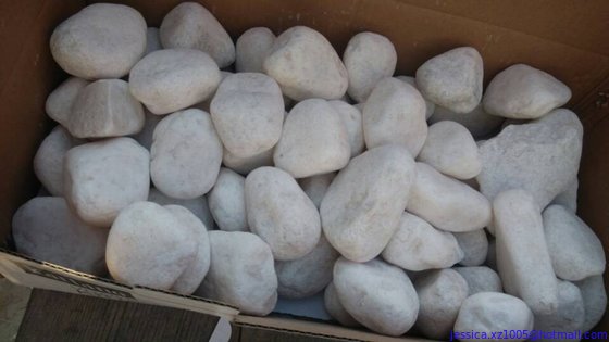 Hot Products Snow White Pebble Stone,Tumbled White Pebble & Natural Pebble Stone