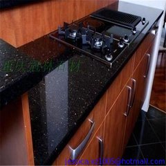 Black Galaxy Granite,Polished Black Granite Tile/Slab/Counter Tops,Black Galaxy Skirting,Wall Tile