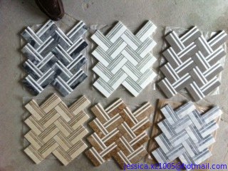 White Mosaic Wall Tile,Square Chips Mosaic,Colorful Marble Kitchen Wall Tile,Hot Sales Mosaic