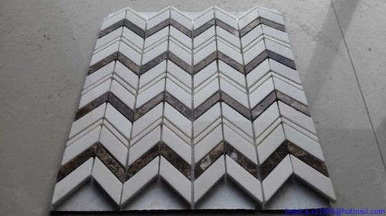 Carrara White Marble Mosaic,Marble Mosaic,White Marble Mosaic ,Eastern White Marble Mosaic