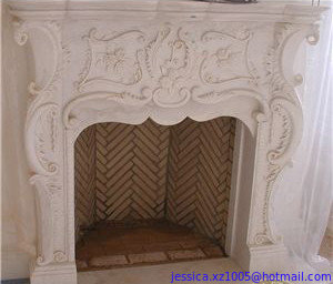 Indoor Natural Stone Fireplace,Marble ,Granite Fireplace,Fireplaces.Stone carving