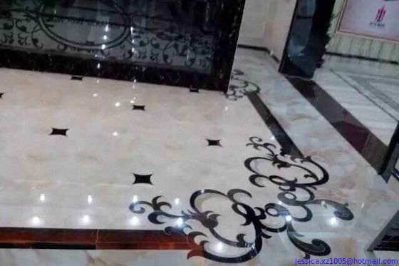 Waterjet Tile,Marble Stone Polished of the Waterjet Patterns Flooring Tiles