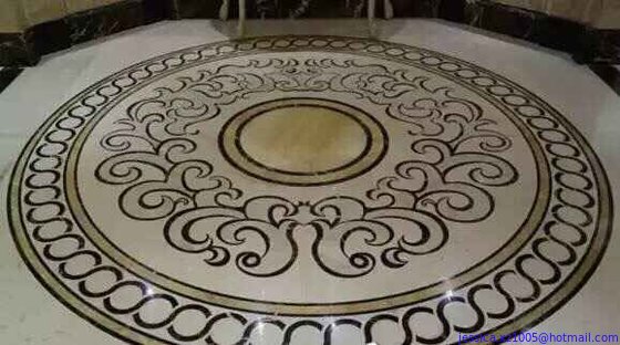 Waterjet Tile,Marble Stone Polished of the Waterjet Patterns Flooring Tiles