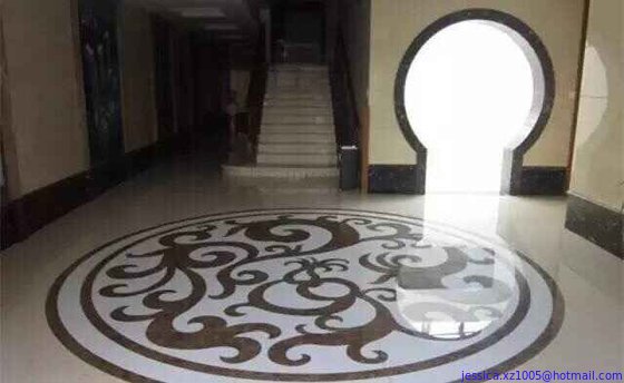 Waterjet Tile,Marble Stone Polished of the Waterjet Patterns Flooring Tiles