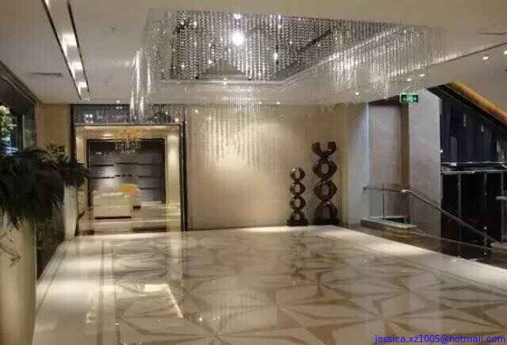 Beautiful Waterjet Tile,Marble Stone Polished of the Waterjet Patterns Flooring Tiles