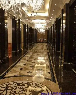 Waterjet Tile,Marble Stone Polished of the Waterjet Patterns Flooring Tiles
