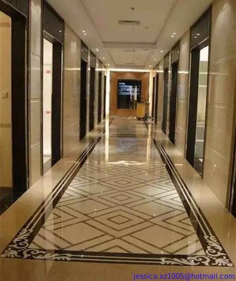 Waterjet Tile,Marble Stone Polished of the Waterjet Patterns Flooring Tiles