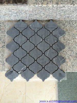 Marble Mosaic Tile,Mosaic,French Pattern Design Mosaic,Nero Marquina Mosaic Tile,Kitchen Mosaic Tile