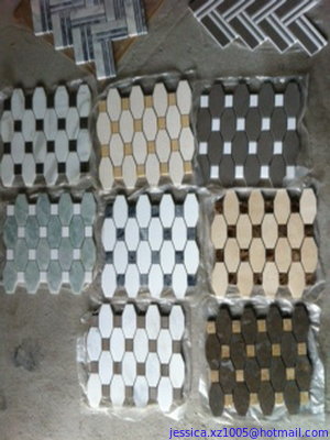 White Marble Tile,Black Color Mosaic,Grey Marble Mosaic,Octagon Mosaic,Beige Marble Mosaic,Brick Design Mosaic