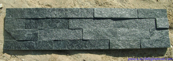 Hottest Natural Stacked Stone, Wall cladding stone, Black Quartzite Ledgstone Tiles