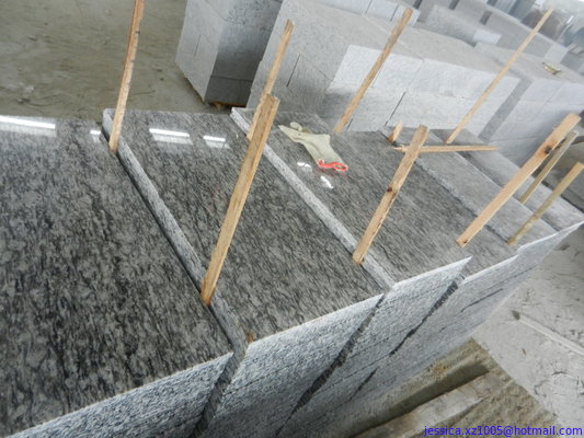 Construction material natural stone Factory Supplier Sea wave white granite Polished Paving stone/blind paving stone