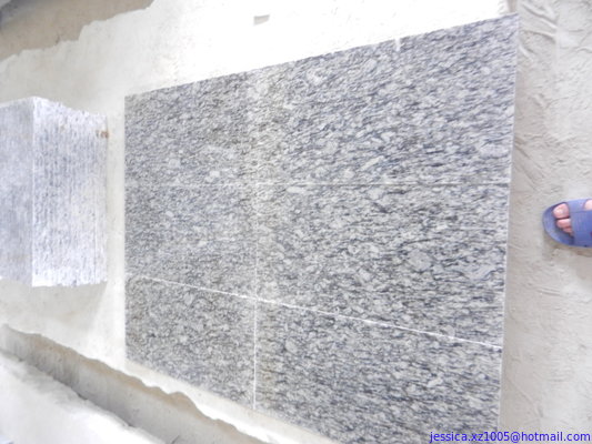 Construction material natural stone Factory Supplier Sea wave white granite Polished Paving stone/blind paving stone
