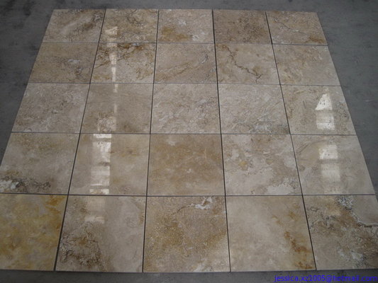 Top Quality Chinese Beige Traverttine-Chinese Travertine,French Pattern Travertine Tile