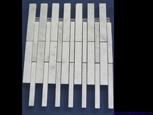 Natural Stone White Marble Mosaic, Mosaic Veneer,White Marble Mosaic,Marble Mosaic