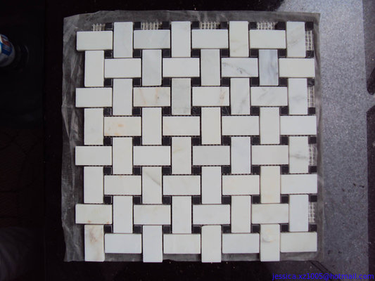 Natural Stone White Marble Mosaic, Mosaic Veneer,White Marble Mosaic,Marble Mosaic