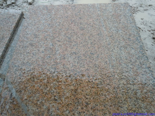 G682 flamed granite tiles, Giallo Padang flamed tiles, Gold Leaf Peach Sand Granite