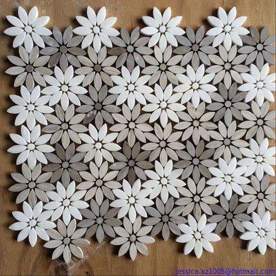 Carrara White Marble Mosaic,Marble Mosaic,White Marble Mosaic ,Eastern White Marble Mosaic