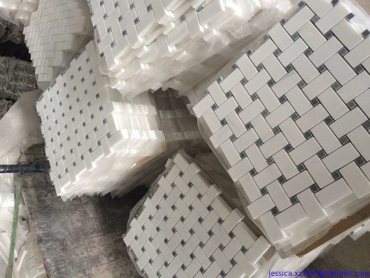 Natural Stone White Marble Mosaic, New marble material Mosaic ,Mosaic Veneer,White Marble Mosaic,Marble Mosaic