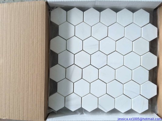 Natural Stone White Marble Mosaic, New marble material Mosaic ,Mosaic Veneer,White Marble Mosaic,Marble Mosaic