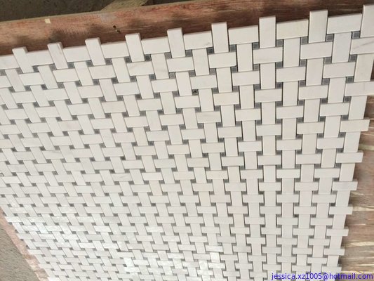 Natural Stone White Marble Mosaic, New marble material Mosaic ,Mosaic Veneer,White Marble Mosaic,Marble Mosaic