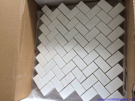 Natural Stone White Marble Mosaic, New marble material Mosaic ,Mosaic Veneer,White Marble Mosaic,Marble Mosaic