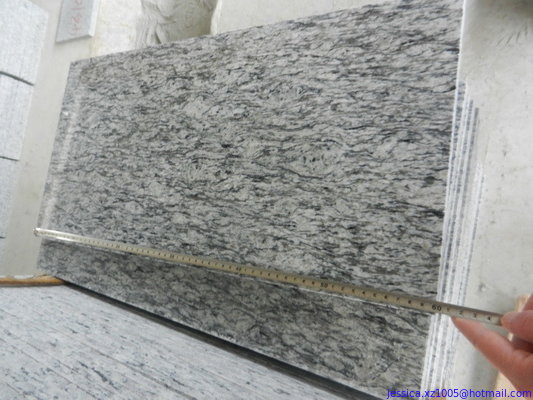 Cheapest 60X60cm Polished Sea Wave Granite,China spray white granite slabs sea wave granite slabs price