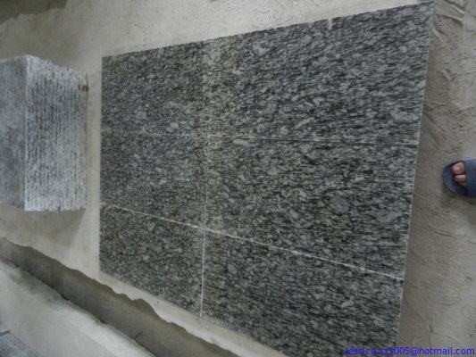 Cheapest 60X60cm Polished Sea Wave Granite,China spray white granite slabs sea wave granite slabs price