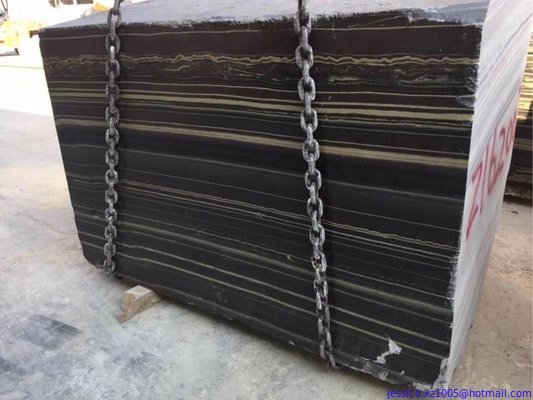 2017 LEESTE High Quality Black Vein Quartize ,Black Wood Quartzite tile, slab,Big slab