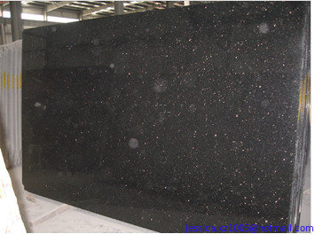 Hot sales Good Quality Star black Galaxy Granite slabs,Black Galaxy Counter Tops , Window sills