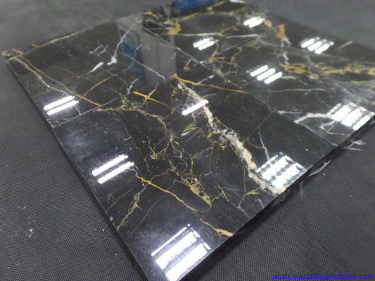 Best Price China Black Golden Flower Nero Portoro Marble Slabs, China Black Marble Slabs Tiles