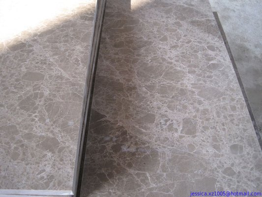 China building decoration polished Light Emperador marble slabs