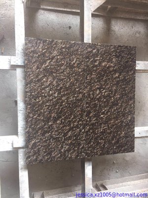 On Sale Counterop Tile Slab Cheap China Dyed Brown Granite Slabs&Tile