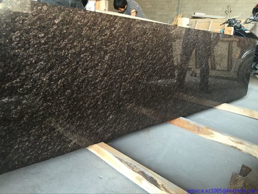 On Sale Counterop Tile Slab Cheap China Dyed Brown Granite Slabs&Tile