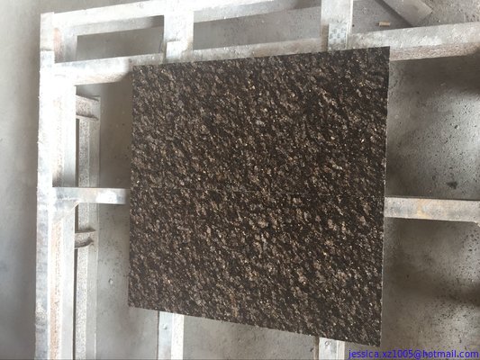 On Sale Counterop Tile Slab Cheap China Dyed Brown Granite Slabs&Tile