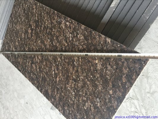 On Sale Counterop Tile Slab Cheap China Dyed Brown Granite Slabs&Tile
