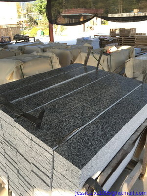 Quarry Owner Competitive Price G623 Granite Stone for Tiles and Stairs,Granite stairs G623 Grey Sardo granite